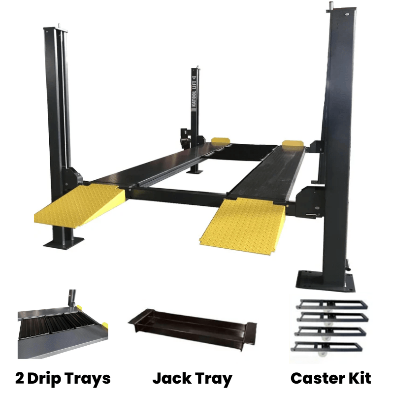 Katool KT-4H850 8,500lbs Heavy Duty 4-Post Car lift My Garage Supplies